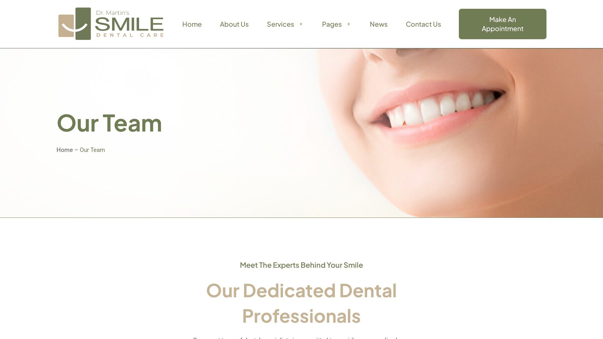 Our Team - Dr. Martin's Smile Dental Care